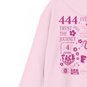 Angel Number Hoodie 444 Hoodie Angel Number 444 Shirt Angel Number ...