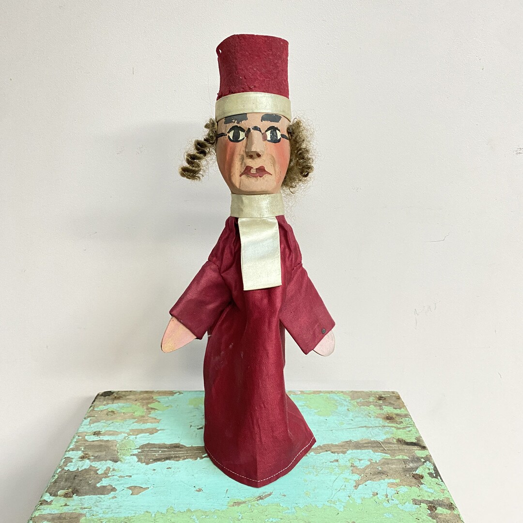 Old Puppet the Judge - Etsy