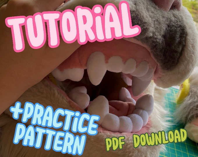 Fursuit Teeth - Multiple Types - Etsy