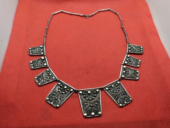 Moroccan Jewelry Vintage Tiznit Fine Silver Handwork Made - Etsy