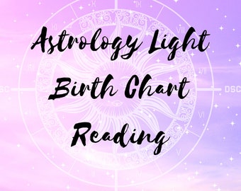 Birth Chart Reading: Sidereal Astrology *digital File* ( Side Real, Vedic, Planet Based ...