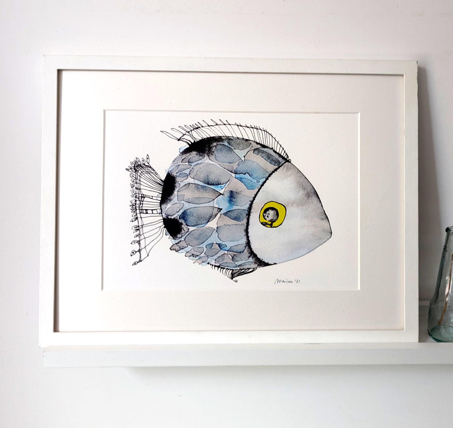 Fine Arts Print From Original Ink Drawing - Etsy