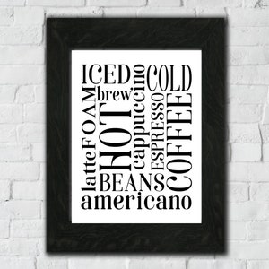 Coffee Bar Sign Digital Download Print - Etsy