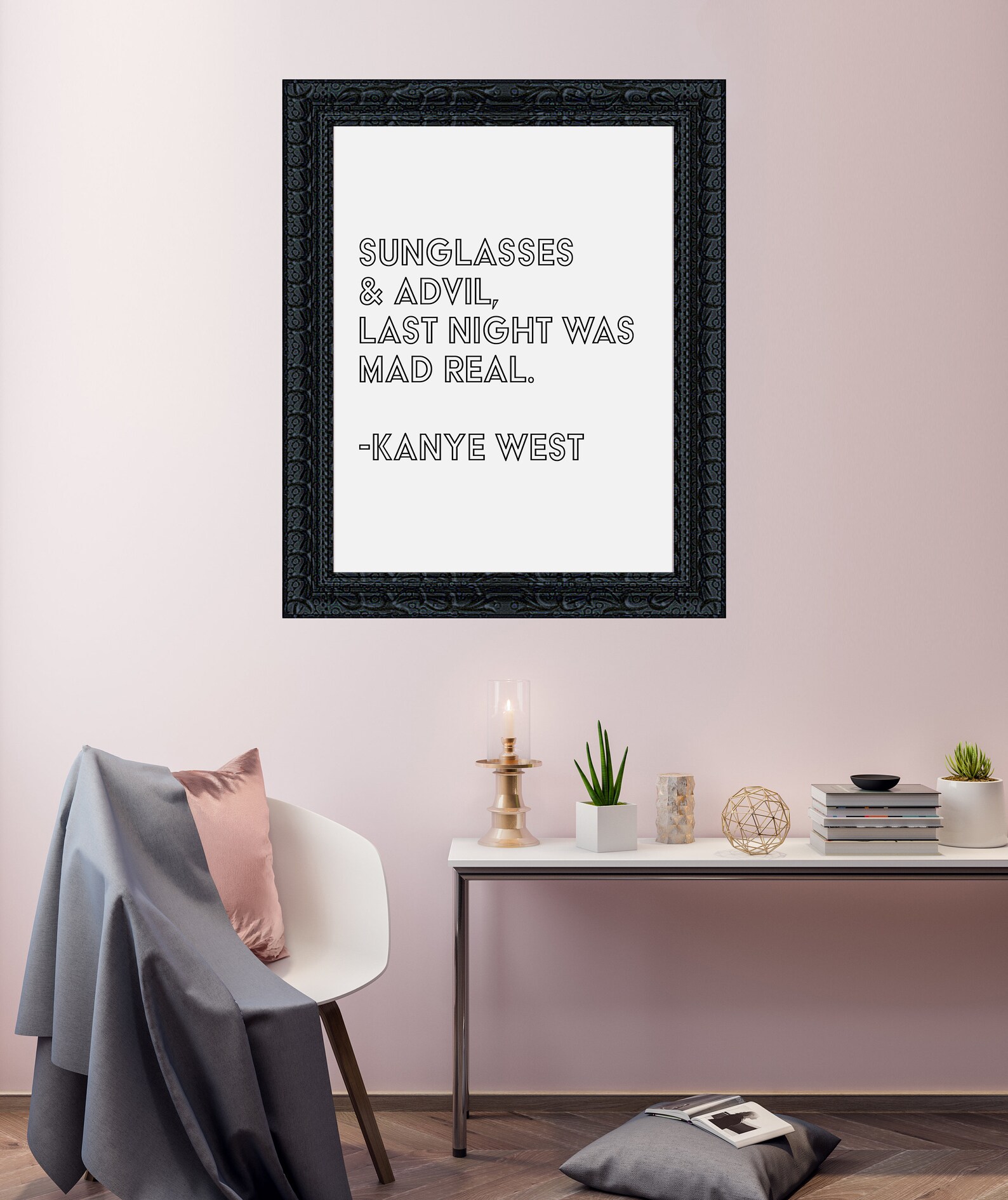 Kanye West Sign, Rapper Quote, Hip Hop Wall Art, Rap Lyrics Print, Hip ...