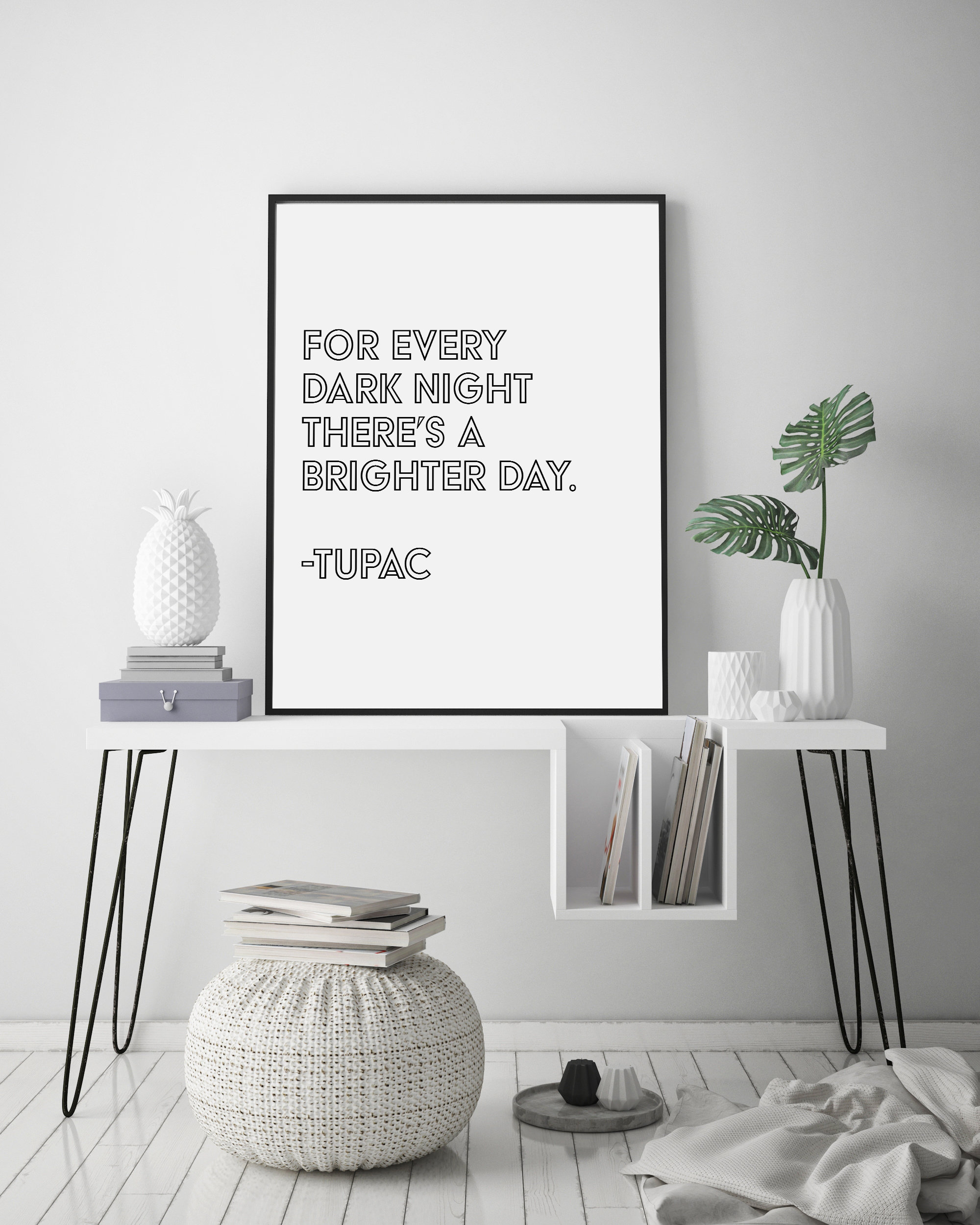Tupac Printable, Rapper Quote Poster, Office Wall Art, Tupac Lyrics ...