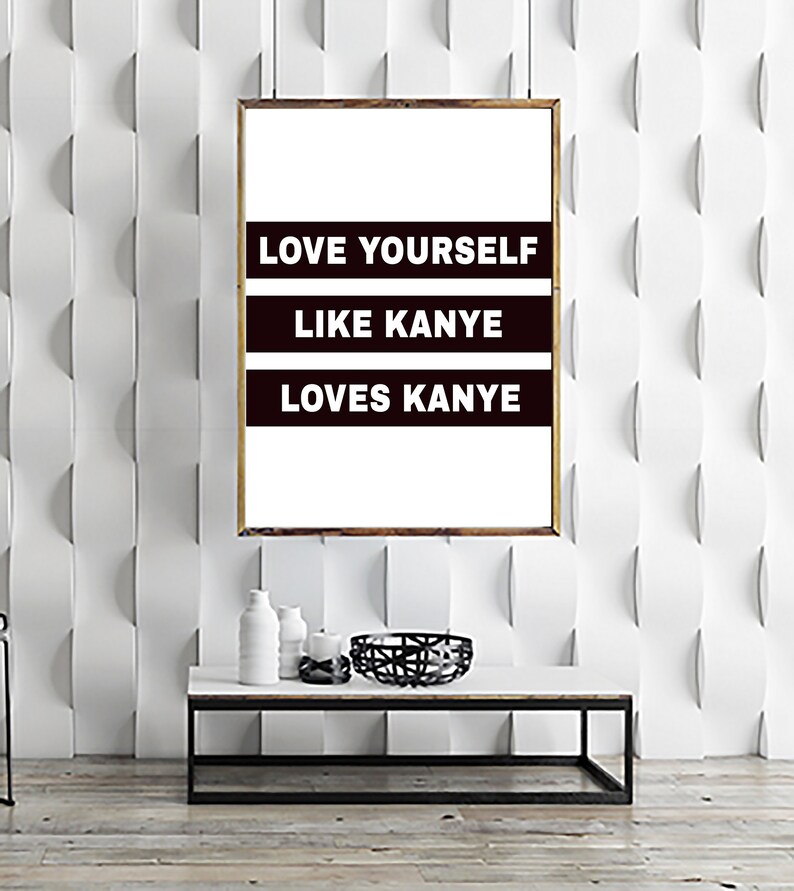 Kanye Lyrics Print, Digital Download, Kanye Quote, Hip Hop Lyrics, Hip ...