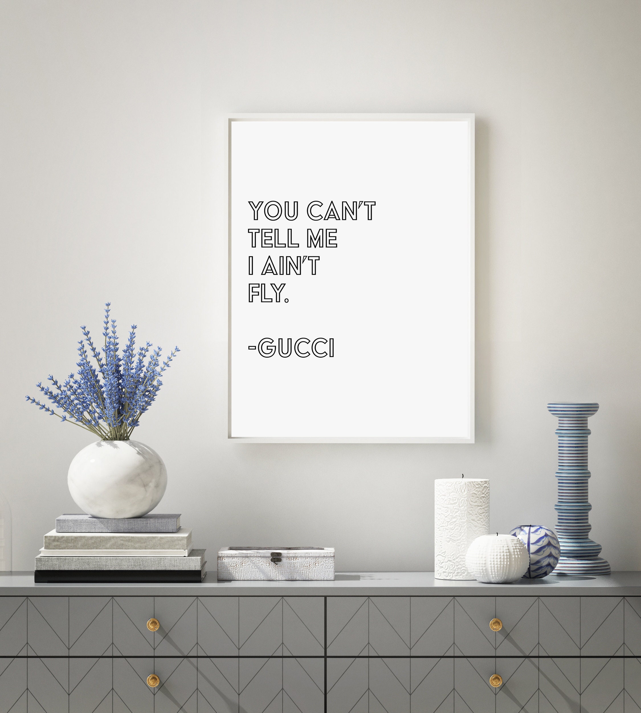 Gucci Mane Quote, Hip Hop Lyrics, Music Wall Art, Rapper Poster, Rap ...
