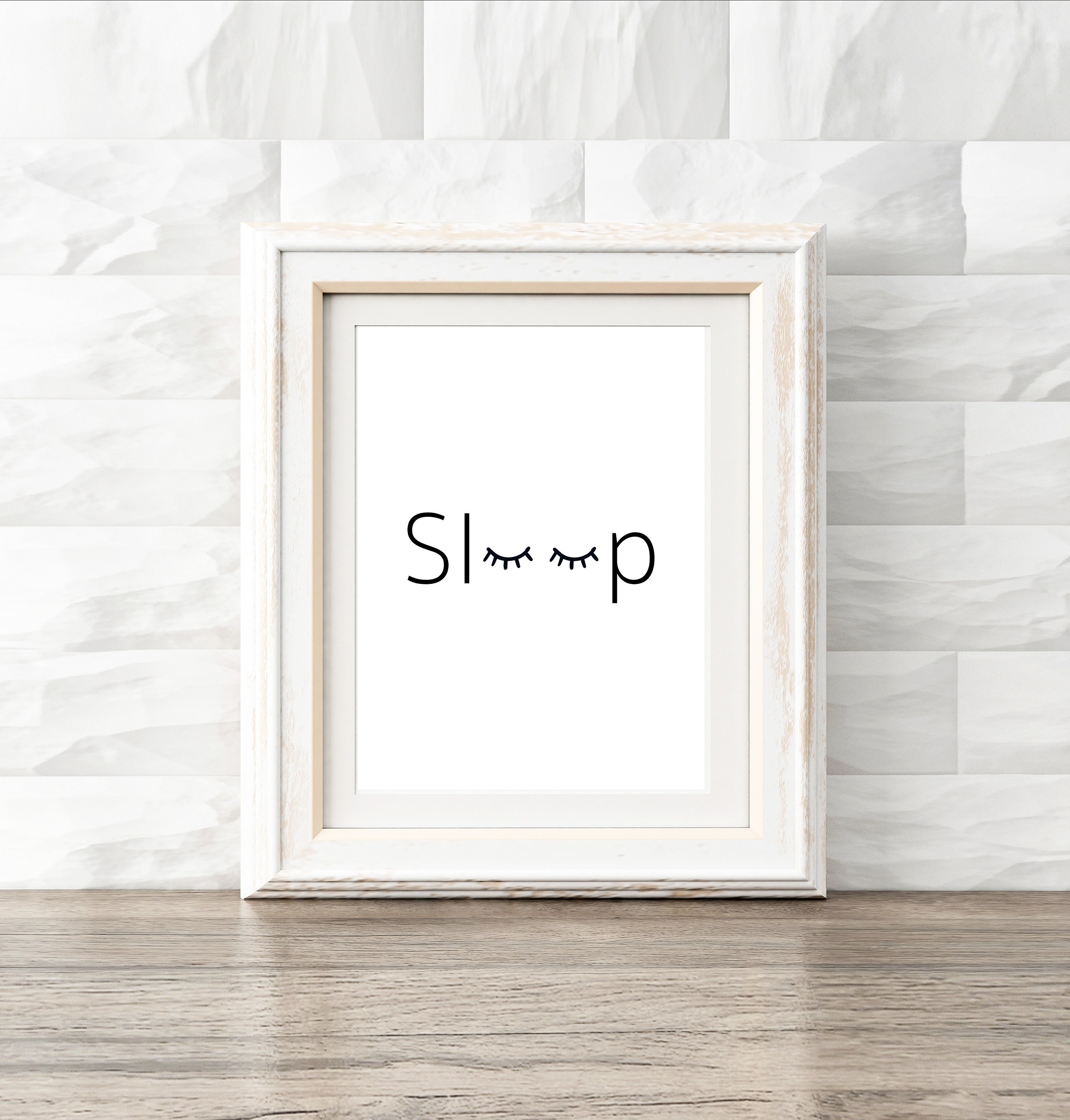 Bedroom Printable Art, Large Wall Decor, Sleep Typography Print - Etsy