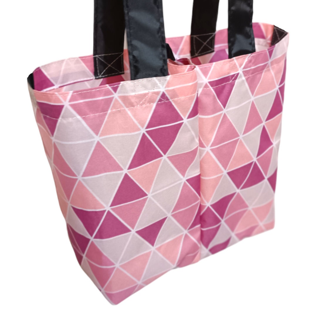 Triple Prism Reversible 2-cup Bag, Foldable Bag, Bubble Tea Cup Bag ...