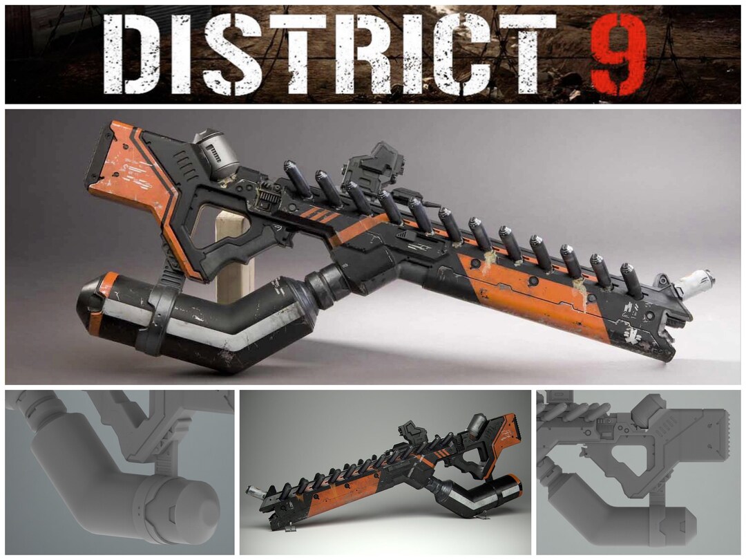 District 9 Exo Suit Rifle Kit - Etsy