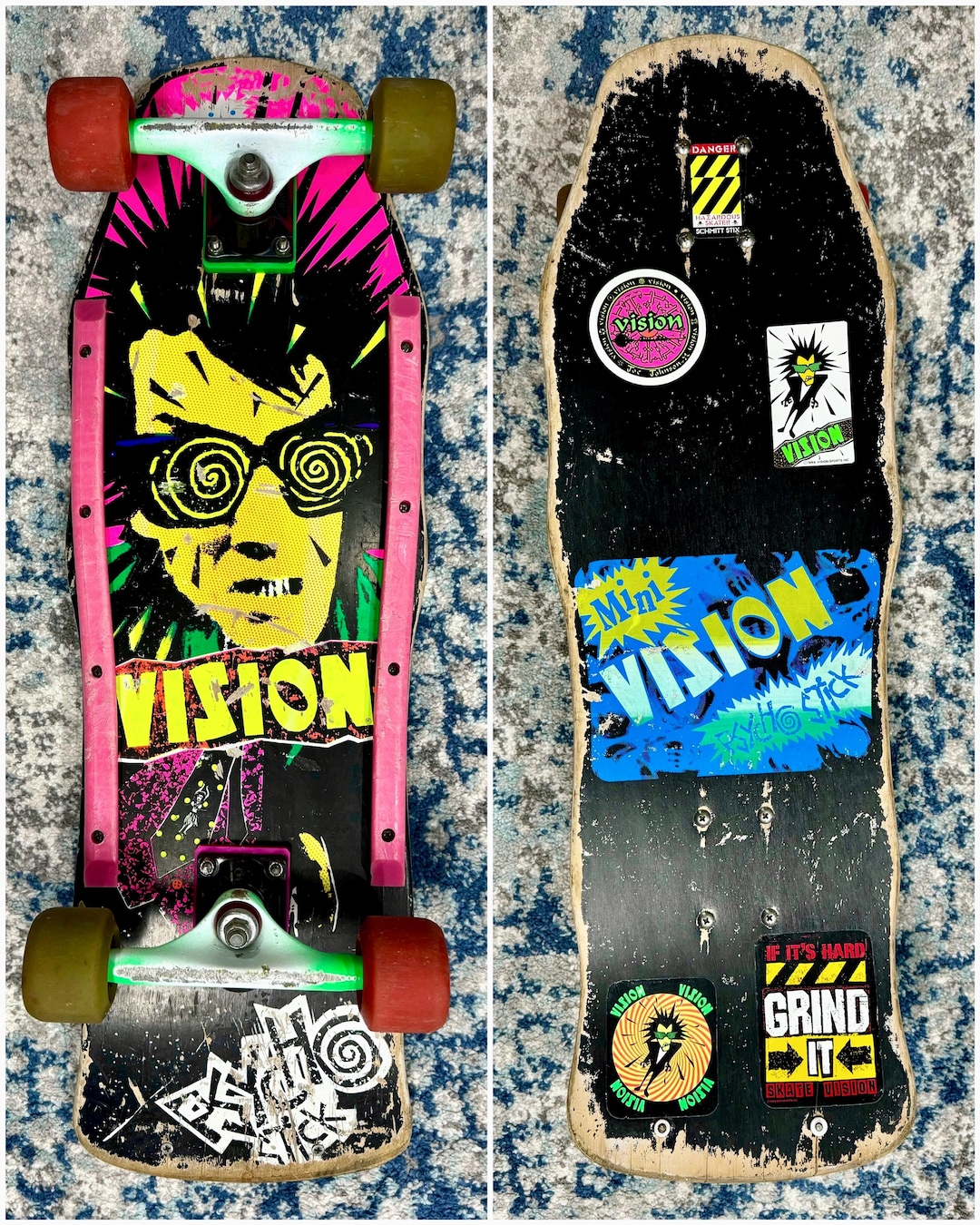 1987 Vision Psycho Stick Complete - Etsy