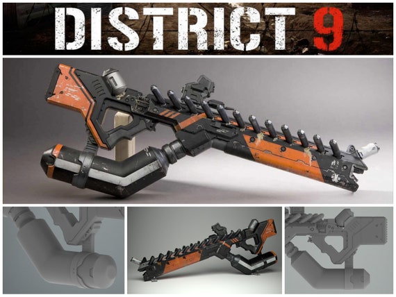 District 9 Exo Suit Rifle Kit | Etsy
