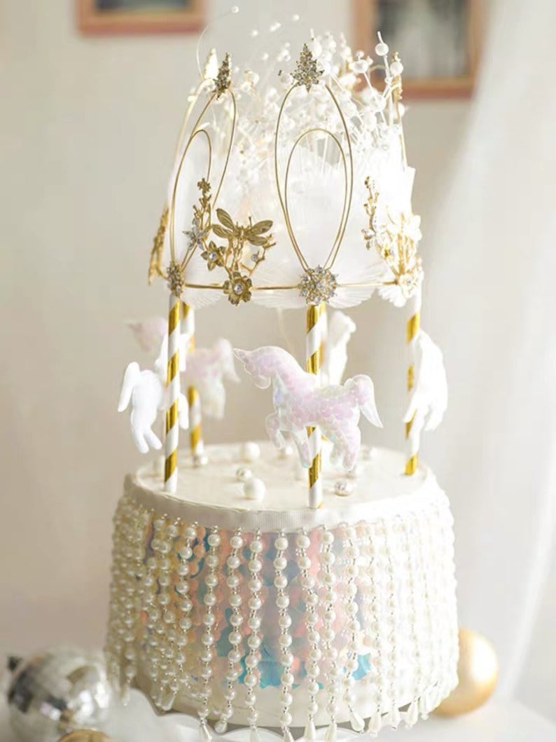 Royal Princess Crown Cake Topper - Etsy