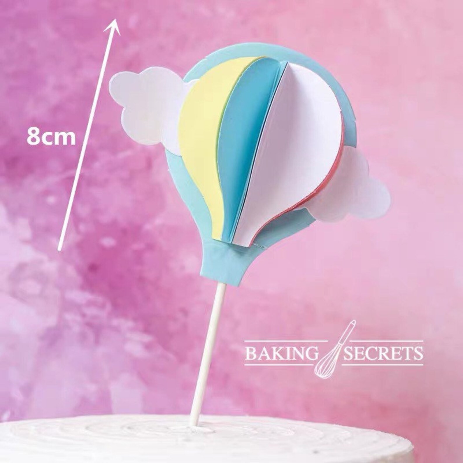 Parachute Birthday Cake Topper - Etsy