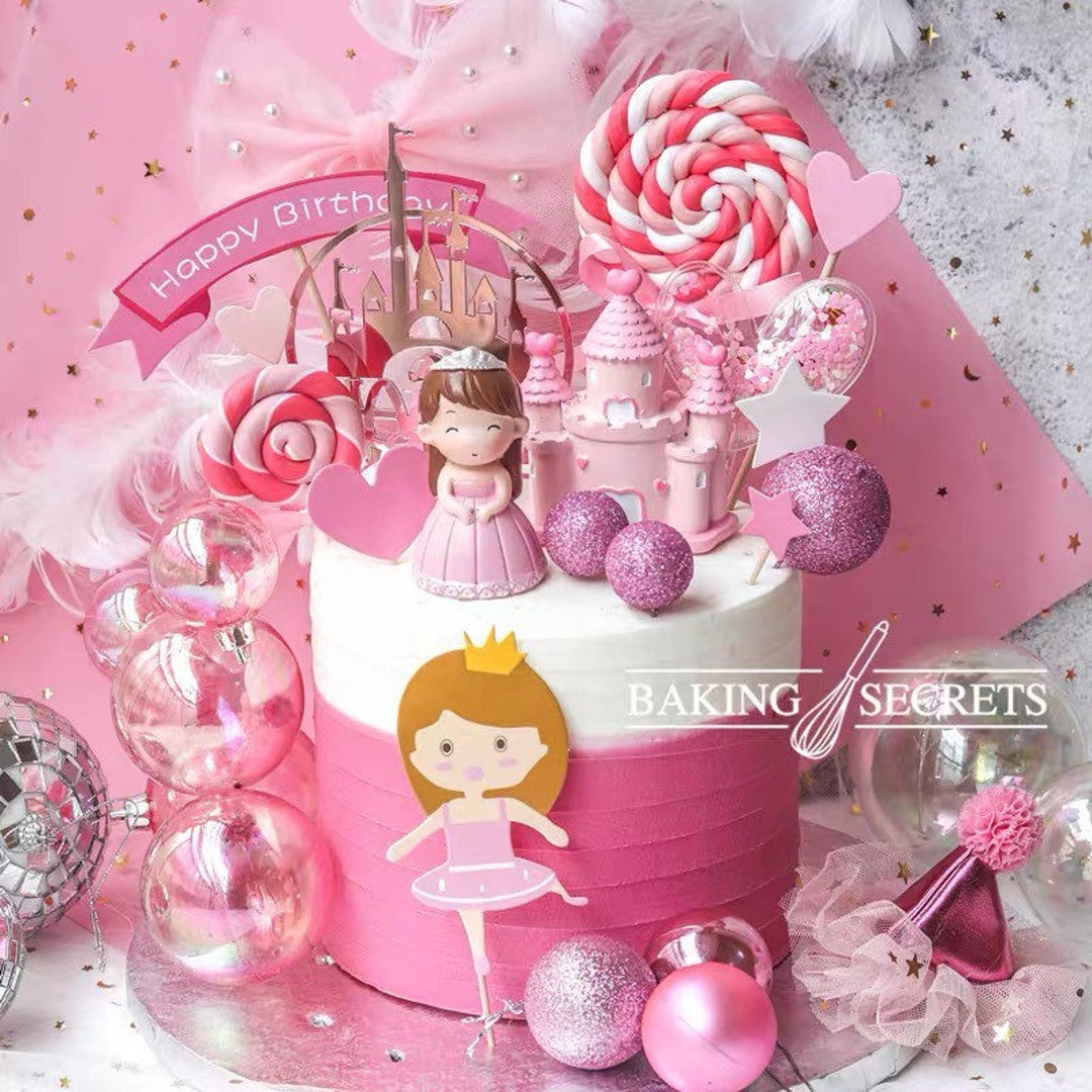 Princess Birthday Cake Topper - Etsy