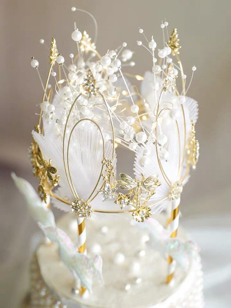 Royal Princess Crown Cake Topper - Etsy
