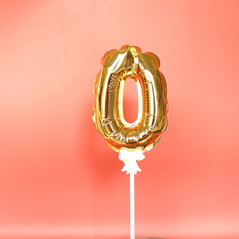 Mini Balloon Cake Topper - Etsy
