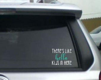 Funny car decal | Etsy