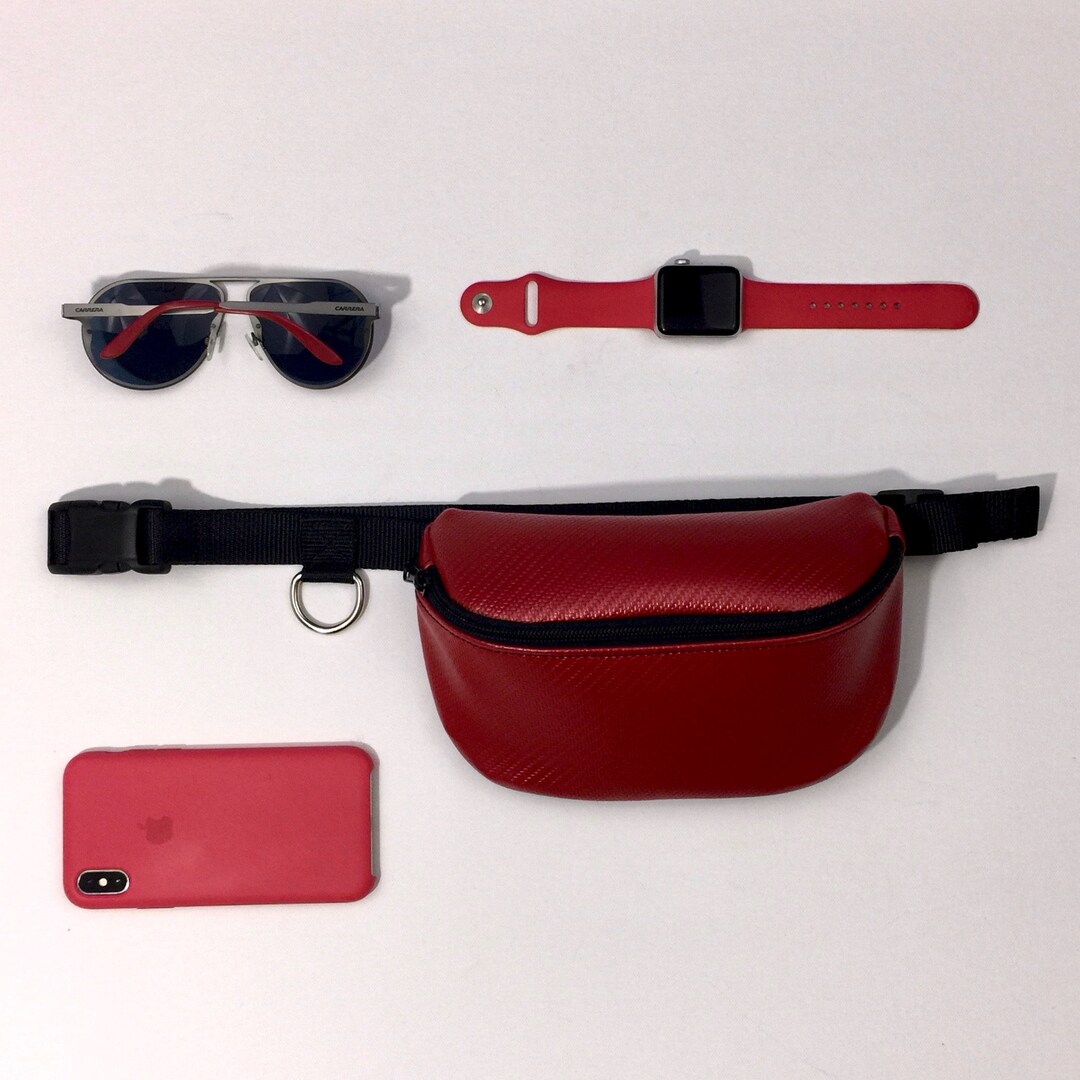 Fanny Pack Handmade “red” Bum Bag Packs for Women Pattern Festival Kids ...