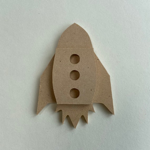 MDF Space Rocket 3D Wooden Travel Transport Shape Craft Blank - Etsy