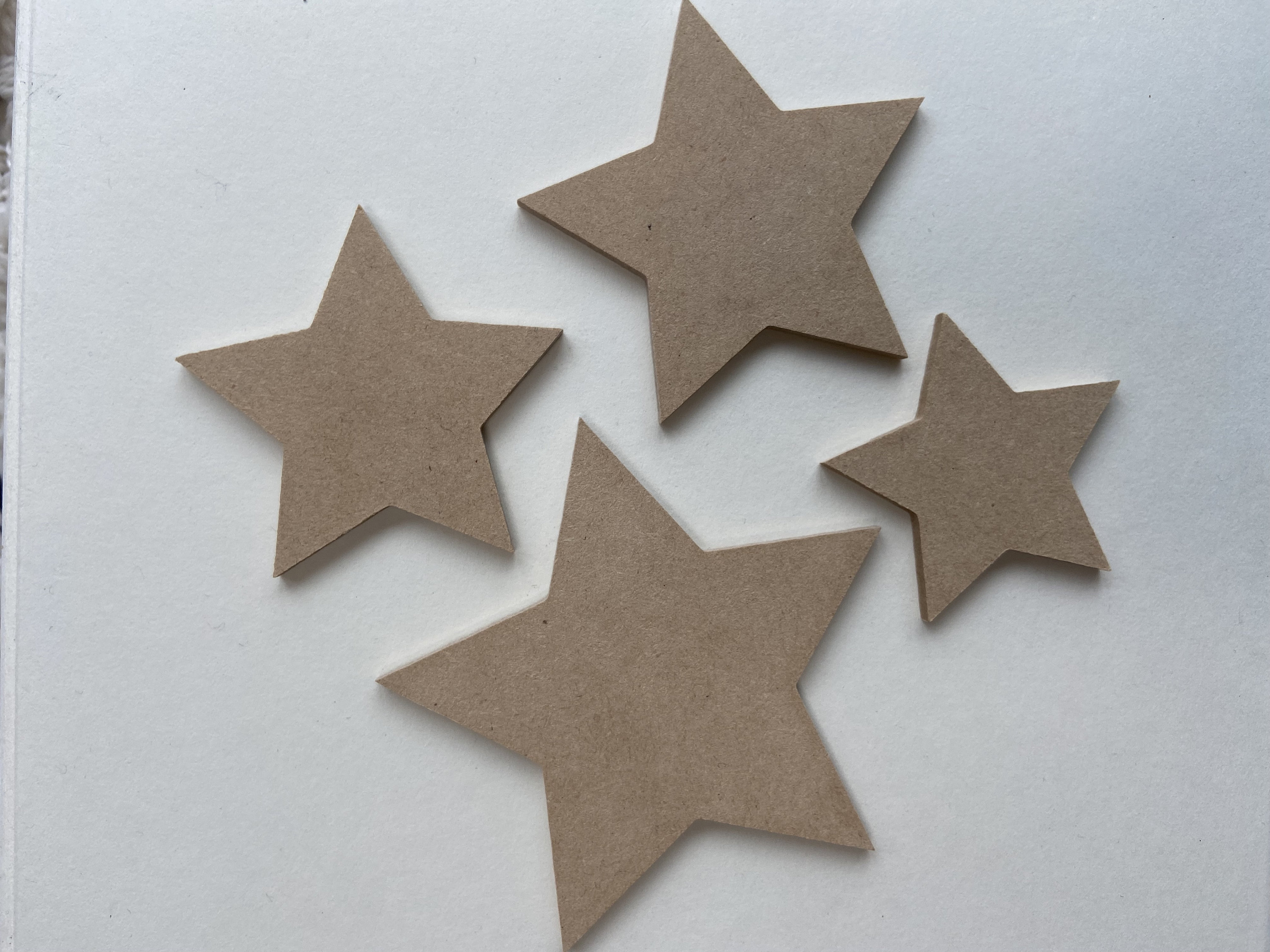 MDF Stars Wooden Shape Space Craft Blank Hand Cut Various - Etsy UK