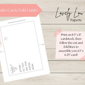 PRINTABLE Lawyer Card | Now People Will Pay You to Argue | Instant ...