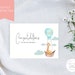 PRINTABLE Baby Congratulations Card | Instant Download | A6 Card | New ...