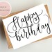 Happy Birthday Card | PRINTABLE | Happy Birthday Script | Instant ...