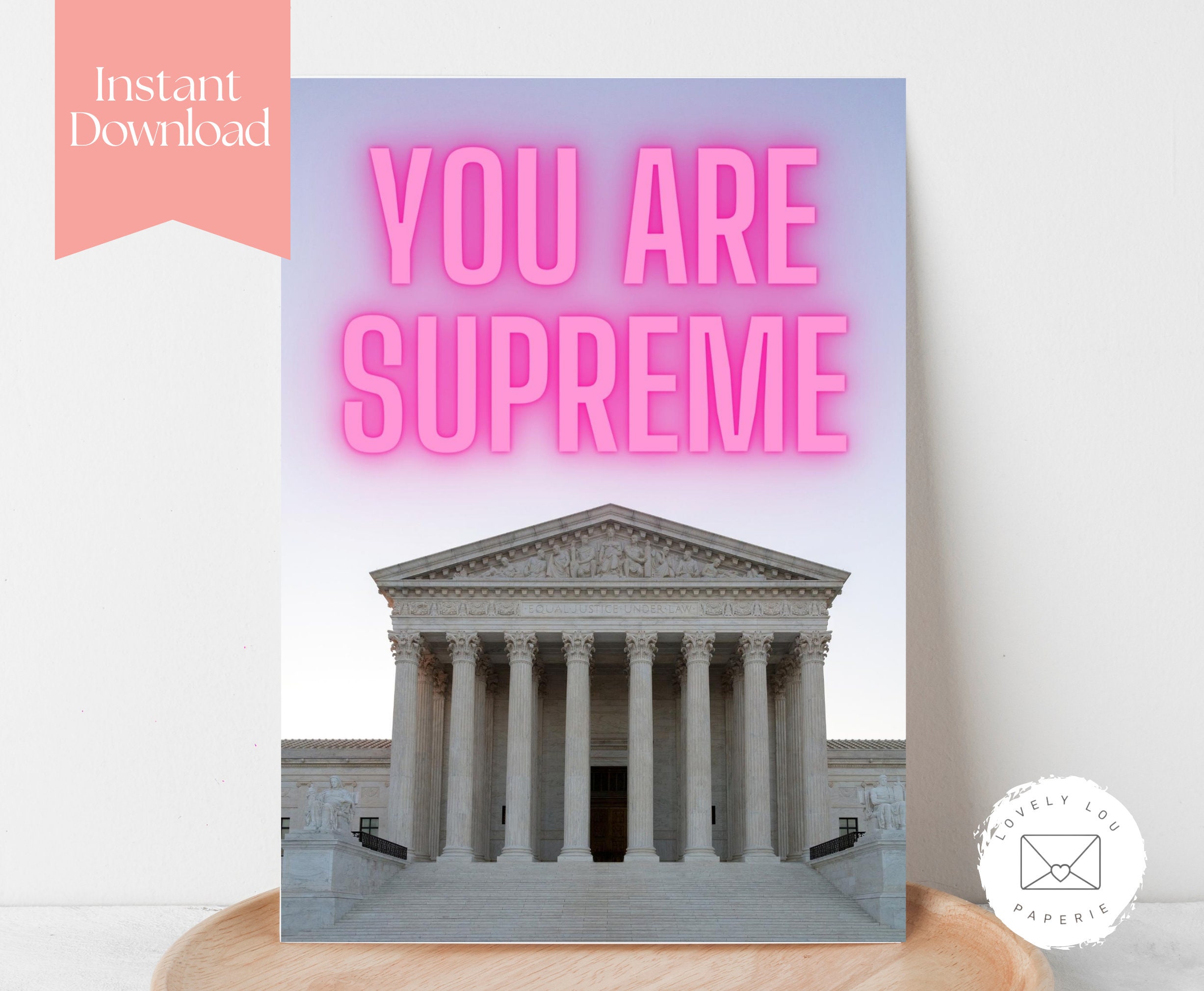 PRINTABLE Lawyer Graduation Card | Law School Graduation Card | Instant ...