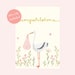 PRINTABLE Baby Congratulations Card | Instant Download | A6 Card | New ...