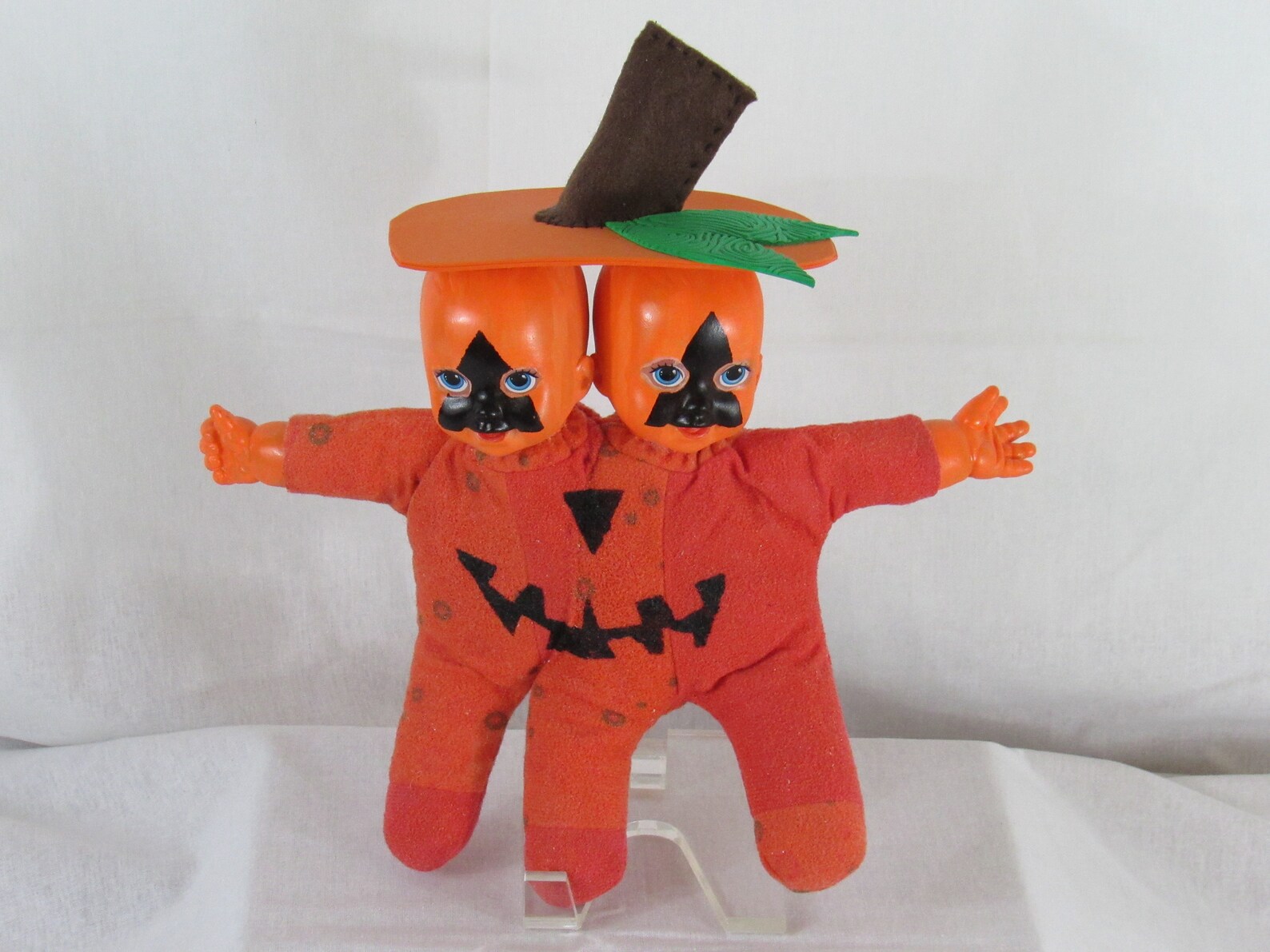 Creepy Scary Horror Doll, Conjoined Twin, Halloween Prop Decor, Goth ...