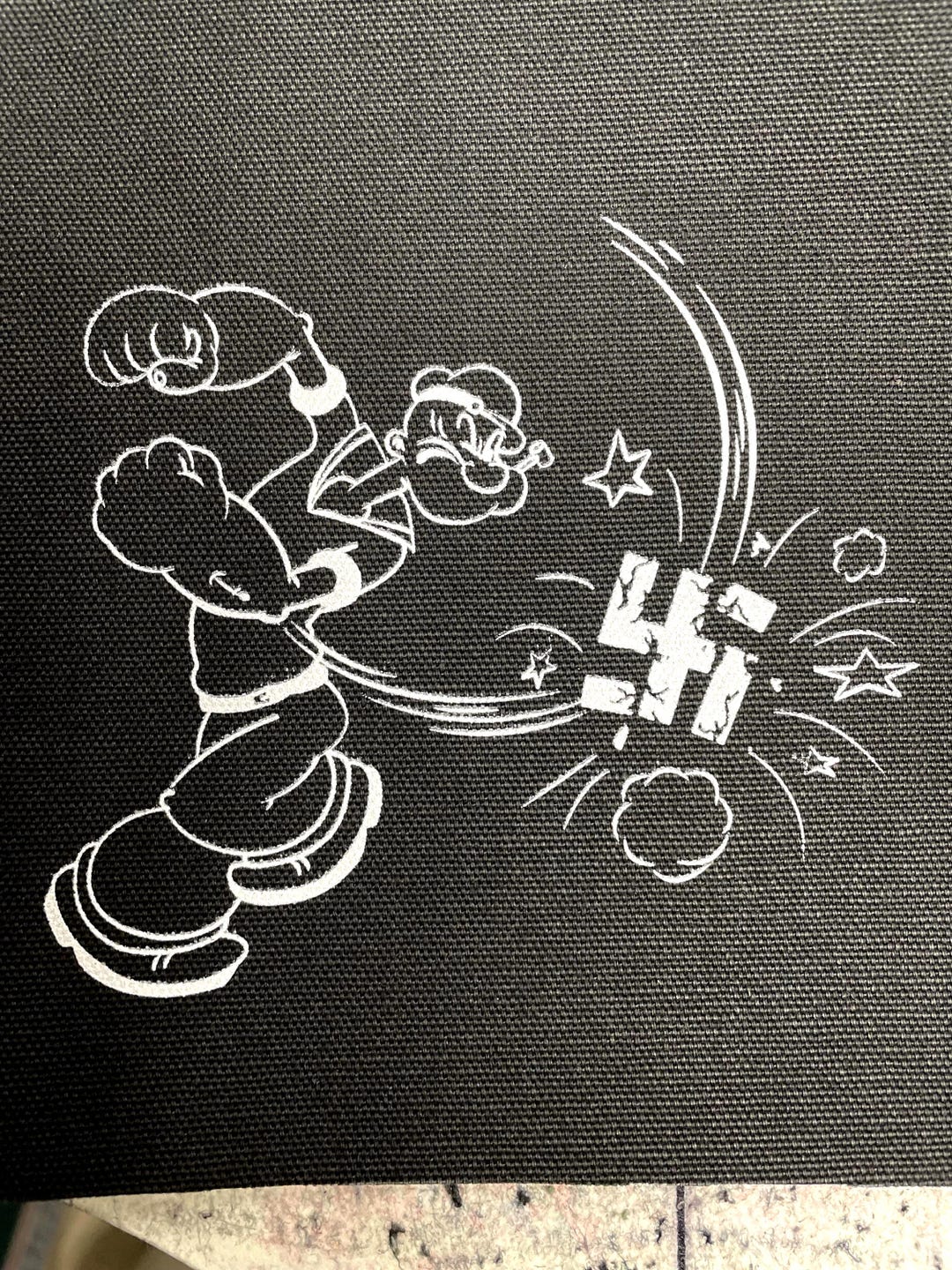 Popeye Punches Nazis - Etsy