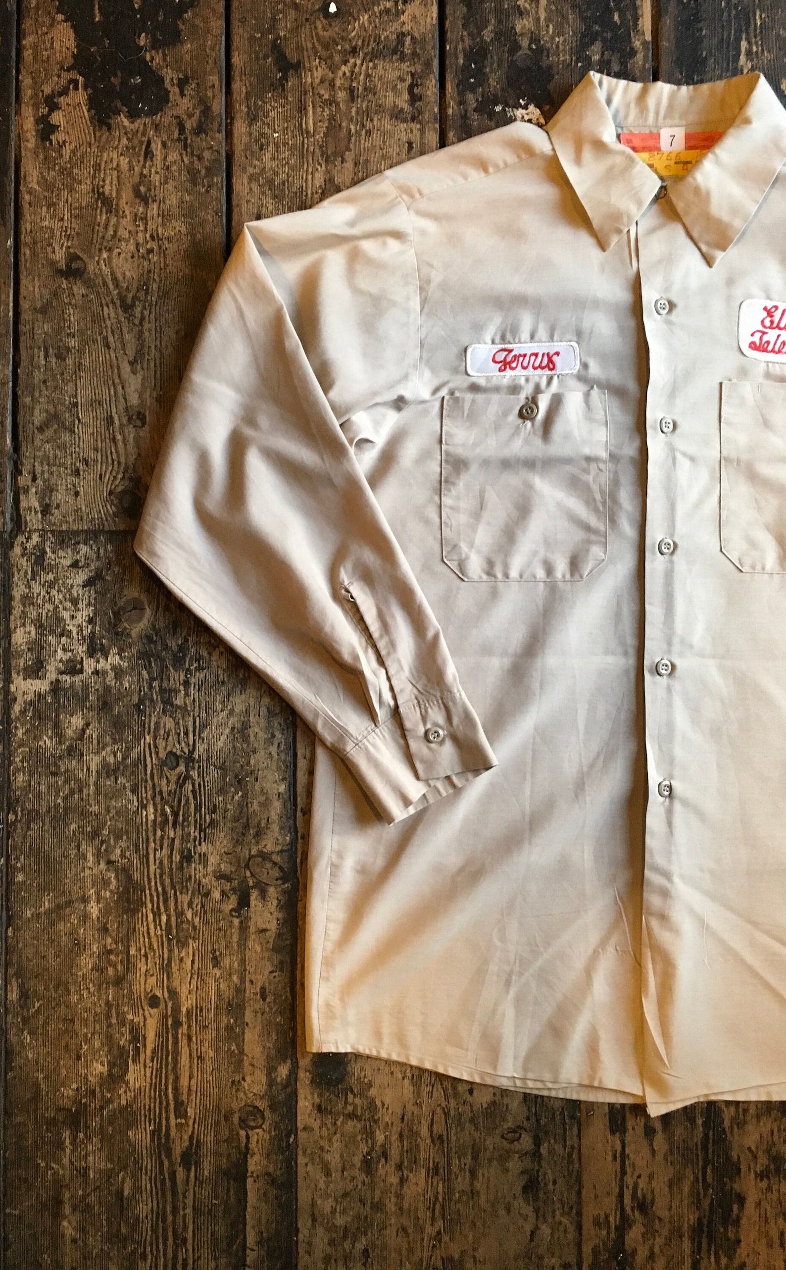Vintage 1970’s Red Cap Mechanics Shirt, Large - Etsy