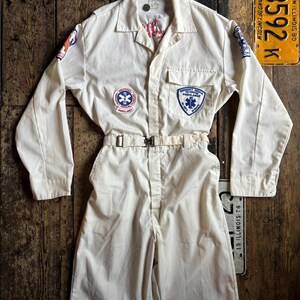 Rare and Genuine Vintage Emergency Medical Technician Ambulance Belted ...