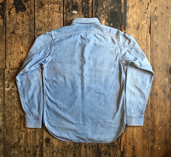 Rare Japanese Jelado Chambray Shirt, Made In Japan, M… - Gem