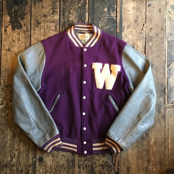 Vintage Varsity Jacket - Etsy UK