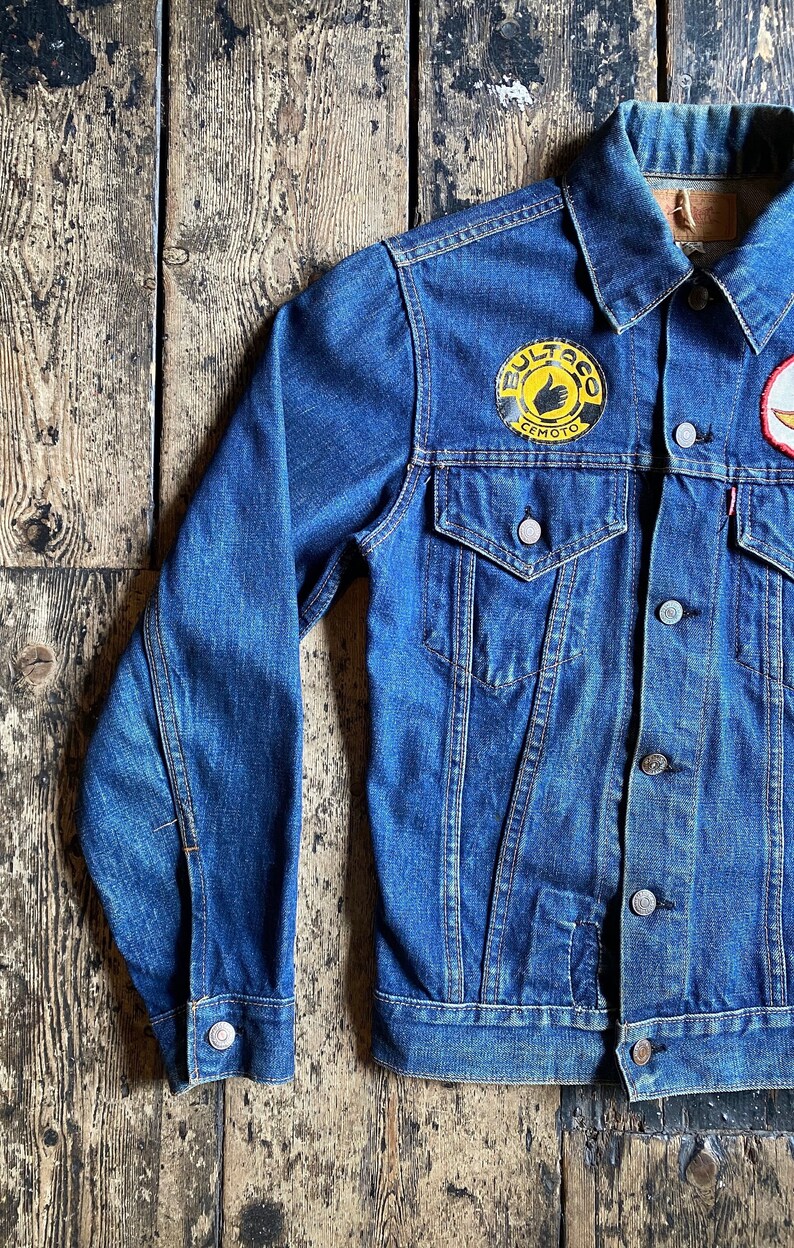 Vintage Rare 1960s Levis Type 3 Big E Trucker Jacket, Soft and Faded ...
