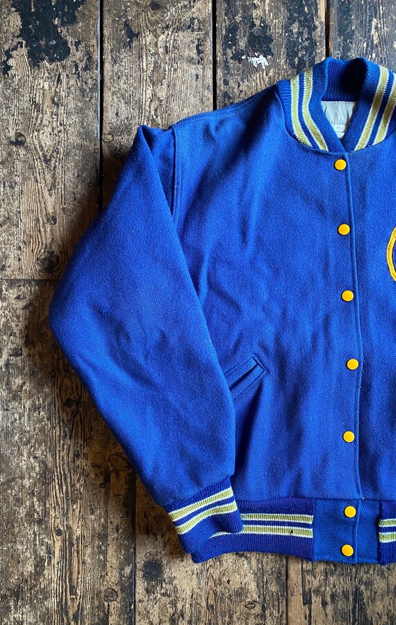 Rare Vintage 1950/60s Ivy League Letterman Varsity Ja… - Gem