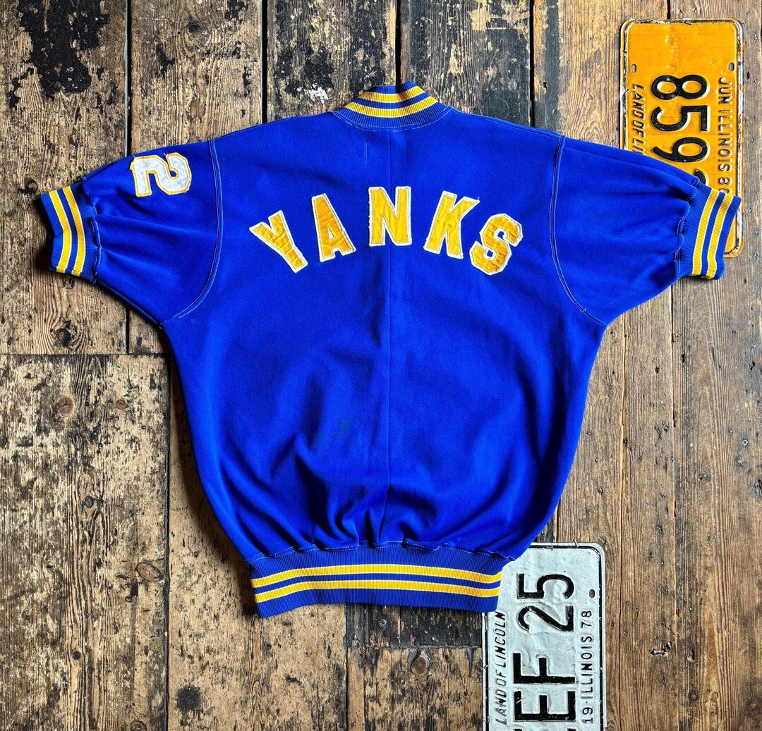 Vintage 1970/80s Yanks Sport Jersey by Speedline Athletic Wear, No 22 ...