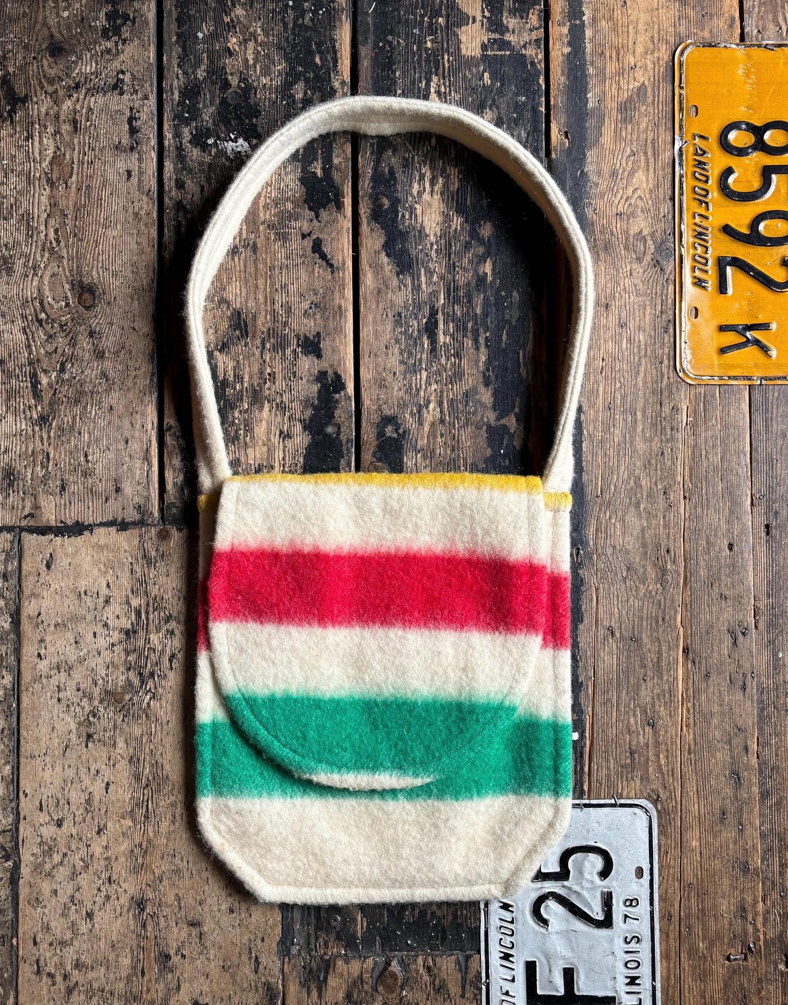 Vintage Rare Hudsons Bay Shoulder Bag, Silk Lining, Hand Made. - Etsy