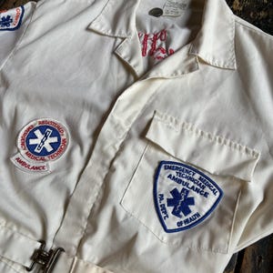 Rare and Genuine Vintage Emergency Medical Technician Ambulance Belted ...