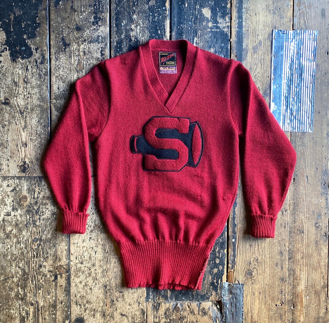 Rare 1950/60s Vintage, Ivy League, Letterman Varsity Jumper, Cheerleader, Medium - Etsy UK