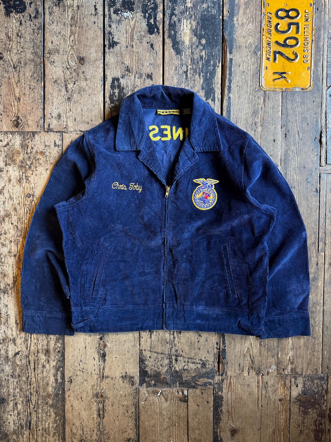 Vintage Rare FFA Future Farmers of America Tennessee Corduroy Work ...