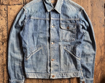 Vintage 1950's Wrangler Blue Bell Denim Blanket Lined Jacket - Etsy