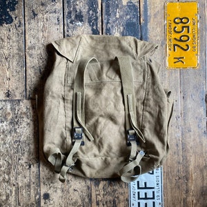 Vintage Canvas Expedition Back Pack - Etsy