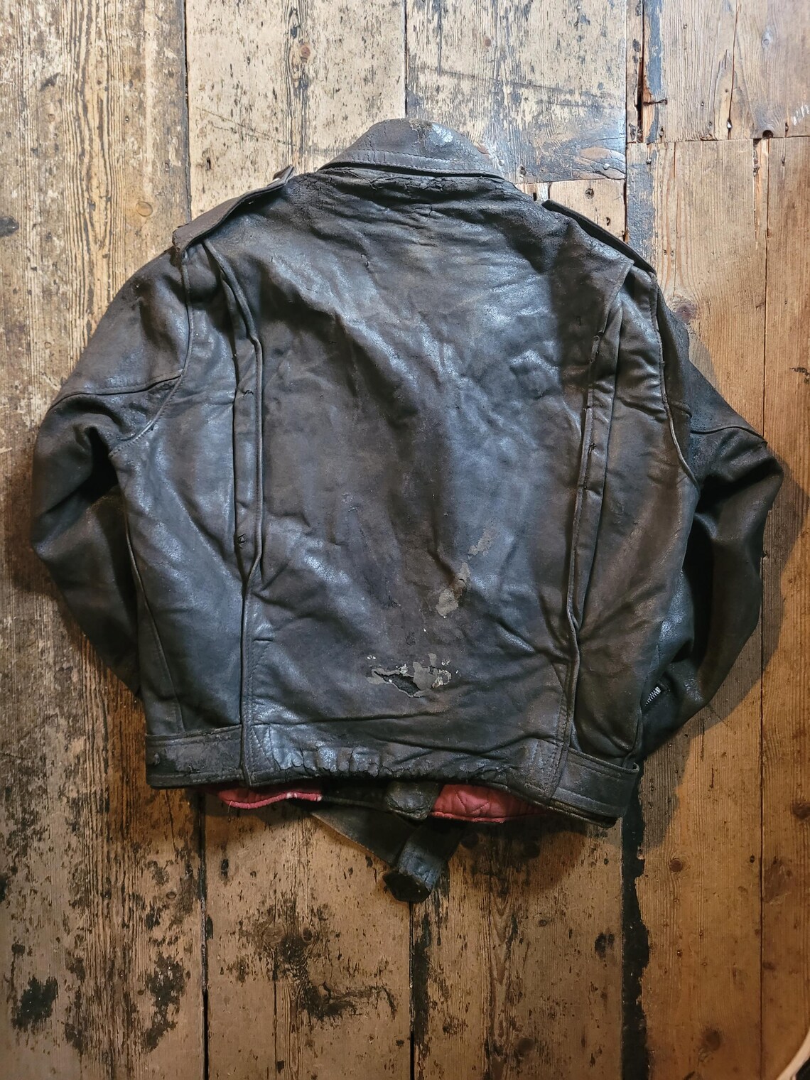 Vintage Rare 1960s Lewis Leathers Jacket, Size 40, Aviakit, Size Medium ...