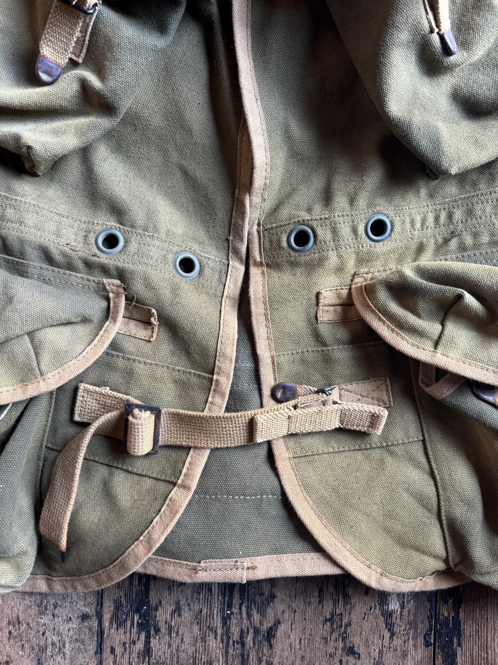 Vintage USN WW2 D-day Military Assault Tactical Ammo Vest. Faithful ...