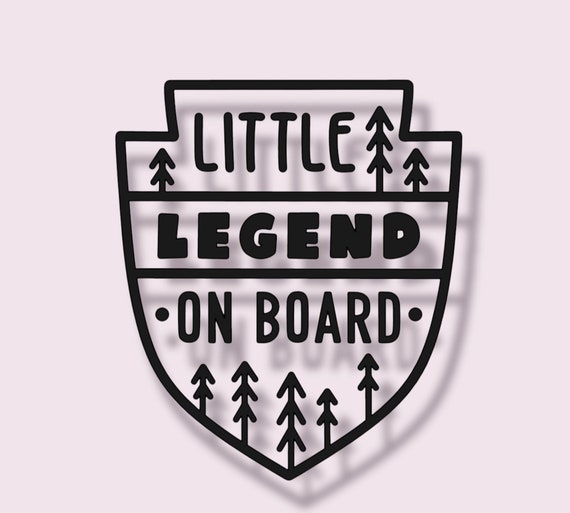 Bumper Stickers Stickers, Labels & Tags Paper Little Legend on Board ...