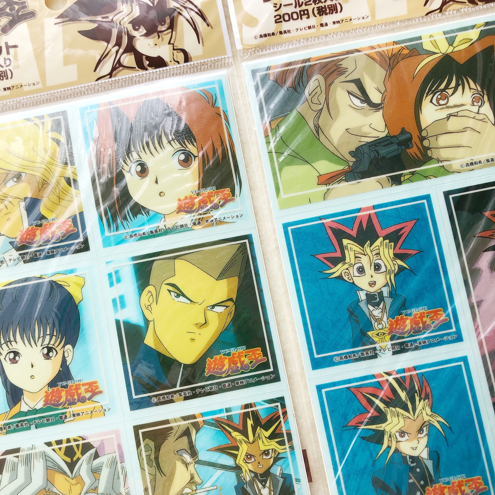Vintage Toei Season 0 Yu-Gi-Oh Sticker Sheets | Etsy