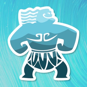 Moana Sticker Maui Sticker Pua and Hei Hei Sticker Moana Tala Sticker ...